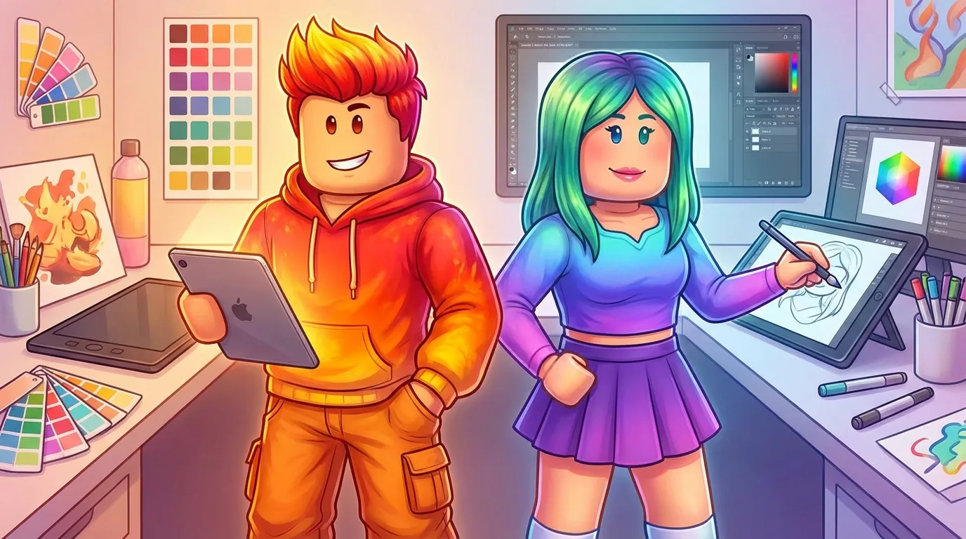 How to Use Color Palettes for Roblox Skins | Alive Games
