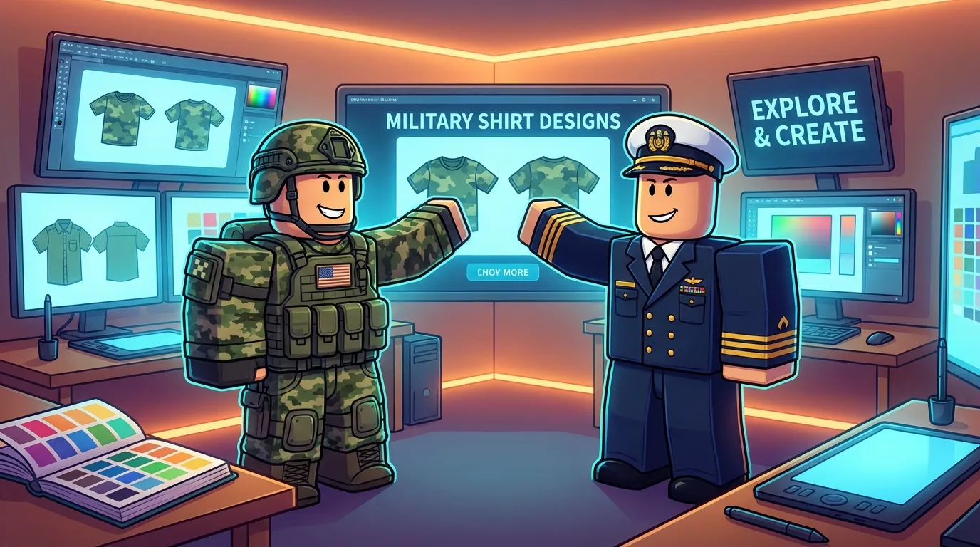 Roblox Military Shirt Templates Guide | Alive Games