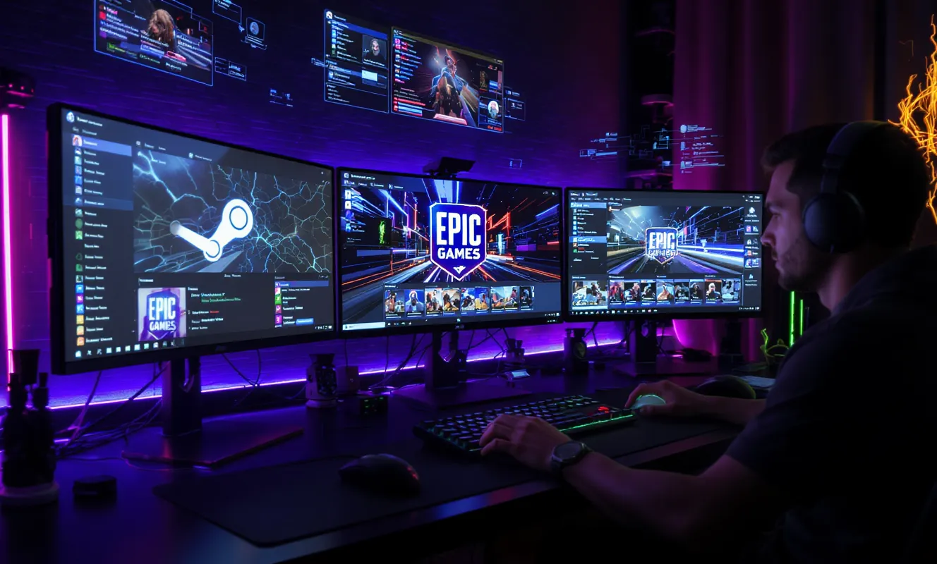 PC Gaming Platforms Rival Steam in 2025